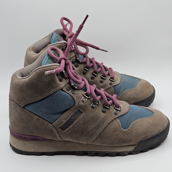 Merrell | Shoes | Vintage 9s Y2k Merrell Lazer Hiking Boots Size 75 ...